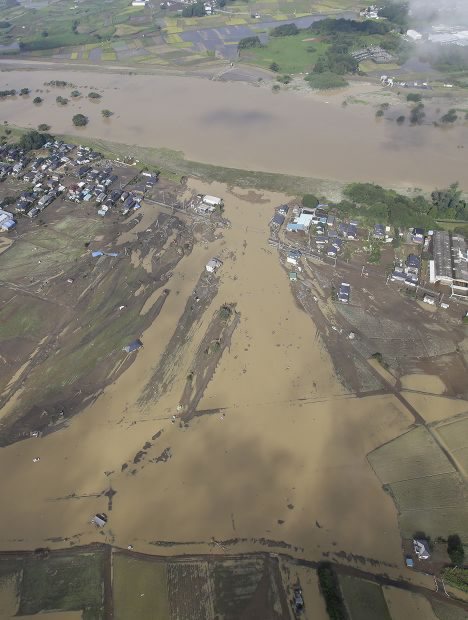 Photos of major flooding, rescue efforts in Kanto region - The Mainichi