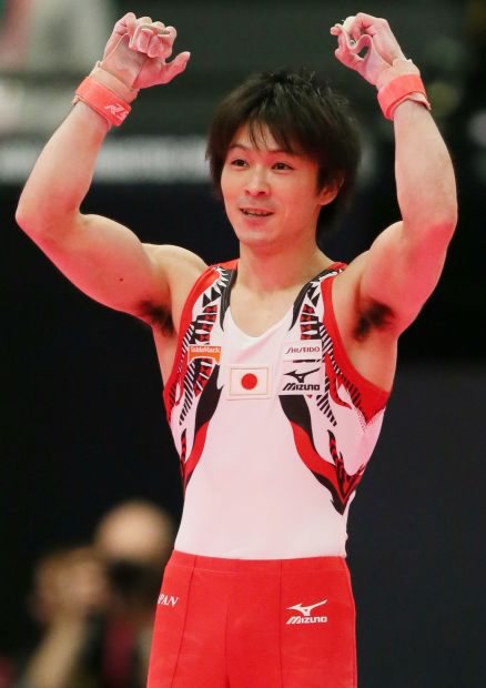 Uchimura clinches unprecedented 6th straight all-around world ...