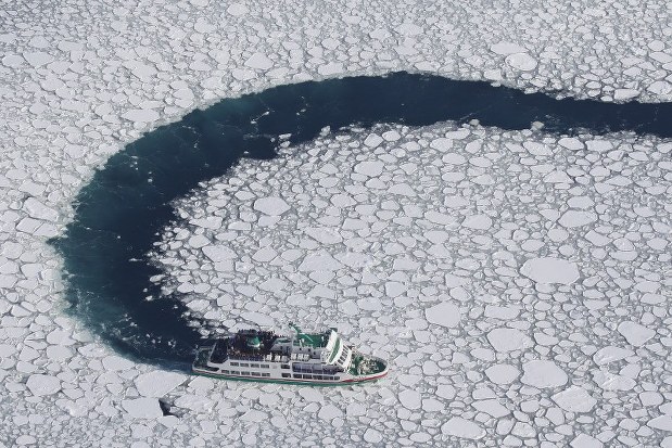 Photo Special: Drift ice reaches Hokkaido city coast - The Mainichi
