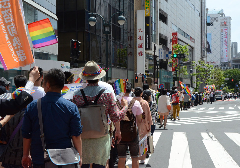 Photo Special: Tokyo Rainbow Pride event draws 5,000 - The Mainichi