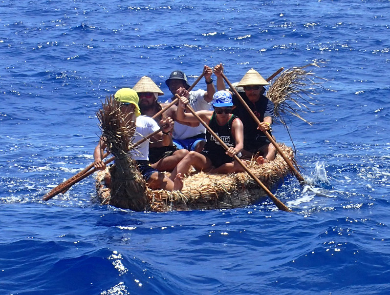 Adventurers in bid to re-enact ancient straw boat ocean crossings - The ...