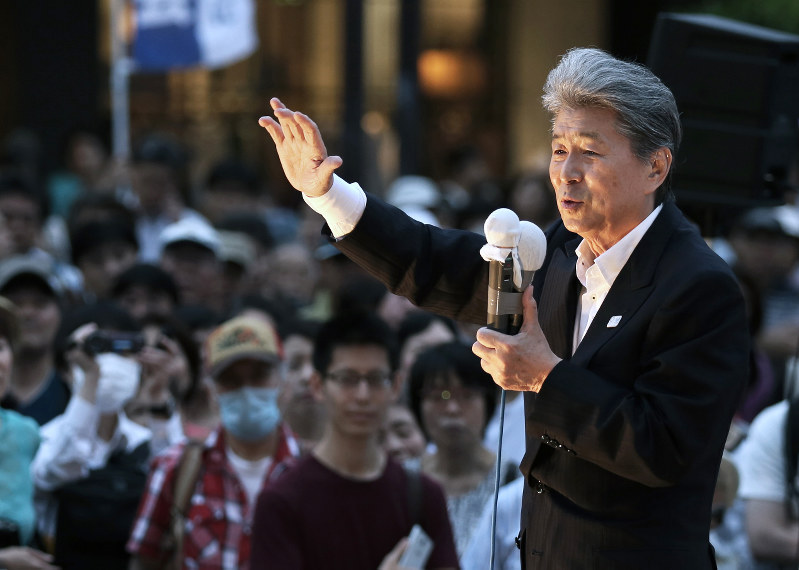 Tokyo governor candidate Torigoe emphasizes he is fighting for and with ...
