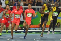 Photo Special: Japan claims first silver in men's 4x100 relay at Rio ...