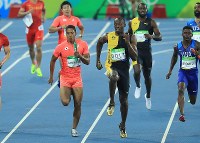 Photo Special: Japan claims first silver in men's 4x100 relay at Rio ...