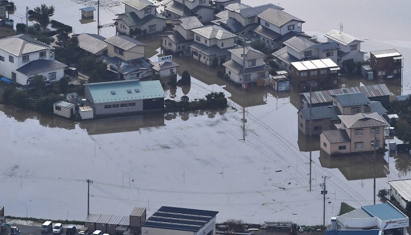 Photo Special: Powerful typhoon leaves deep scars in northeast Japan ...