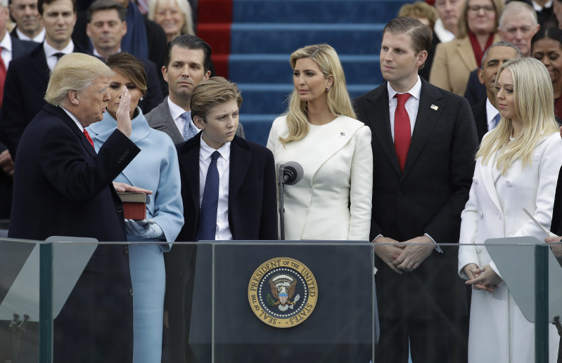 Photo Special: Trump becomes 45th president of the United States - The ...