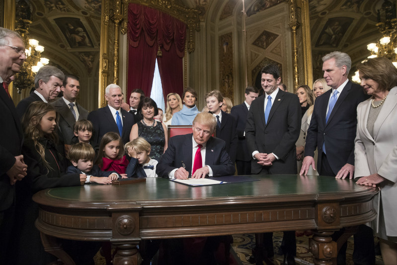 Photo Special: Trump becomes 45th president of the United States - The ...