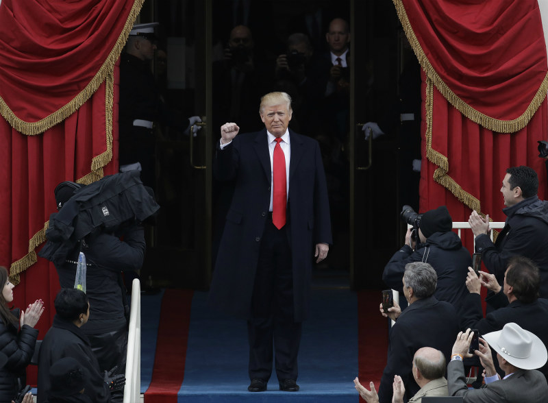 Photo Special: Trump becomes 45th president of the United States - The ...