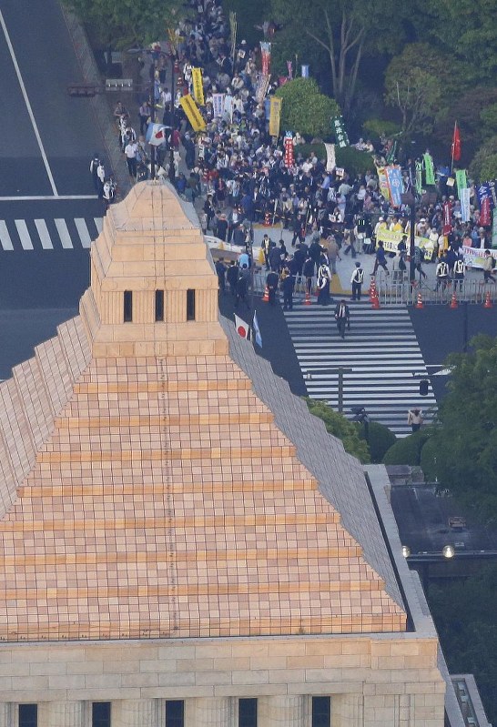 Protests over steamrolling of 'anti-conspiracy bill' erupt nationwide ...