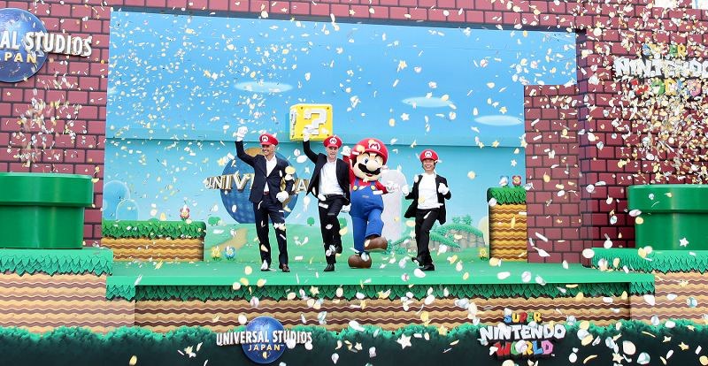 USJ：マリオ登場のエリア着工式 20年夏までに開業 [写真特集3/5] | 毎日新聞