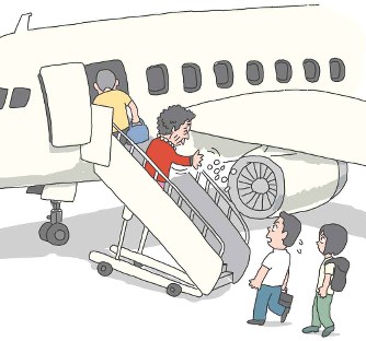 Woman throws coins at plane engine for good luck, delaying flight for 5 ...