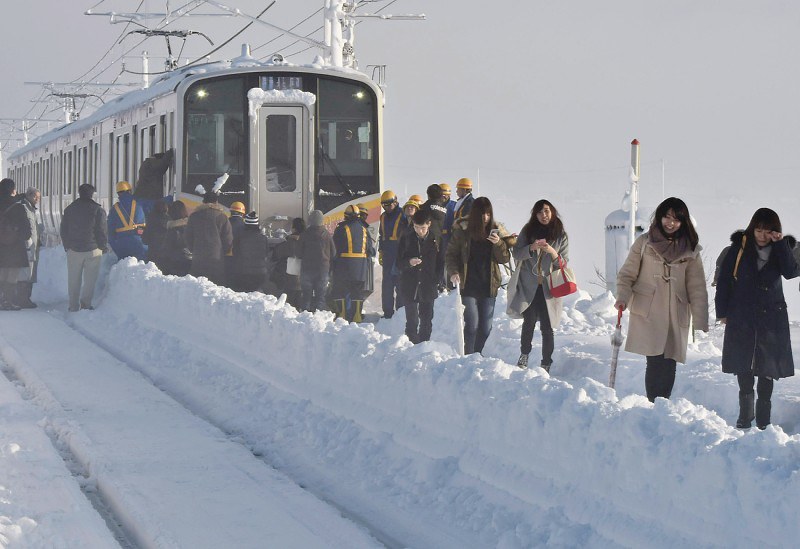 'I can finally sleep': Passengers relieved after rescue from snow ...