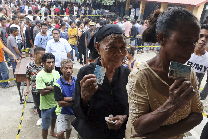 East Timorese vote in second election in less than a year - The Mainichi