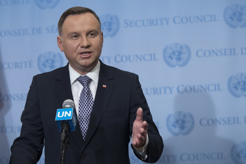 Polish leader calls for UN force for Russia-Ukraine border - The Mainichi