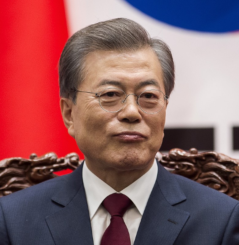 South Korea leader urges denuclearization steps from North - The Mainichi