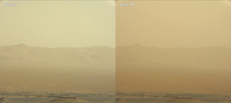 NASA rover knocked out as gigantic dust storm envelops Mars - The Mainichi