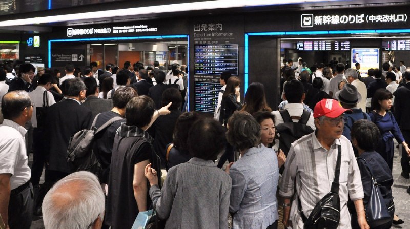 In Photos: Shinkansen bullet train damaged after hitting person in ...