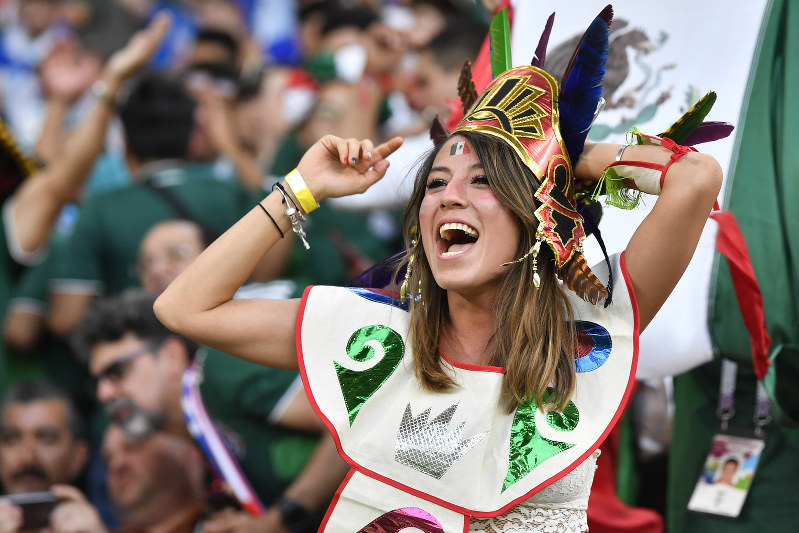 Soccer: Mexican fans celebrate South Korea's victory over Germany - The ...
