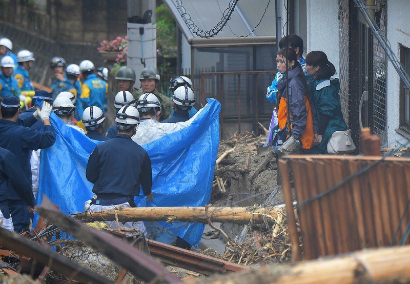 In Photos: Torrential rain leaves trail of flooding, damage in western ...