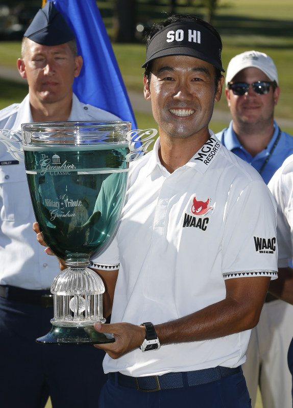 Kevin Na wins by 5 shots in West Virginia for 2nd tour win - The Mainichi
