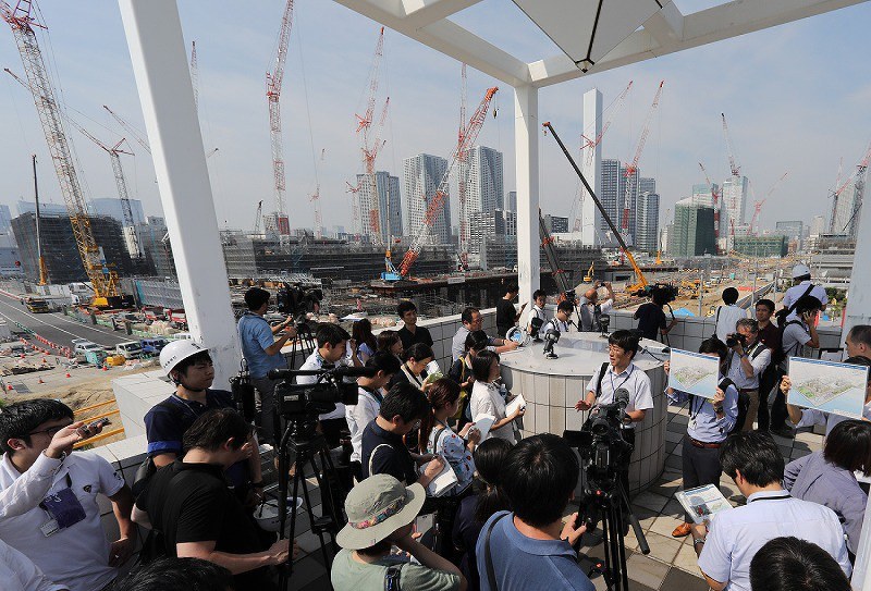 In Photos: A look at Olympic venue construction sites - The Mainichi