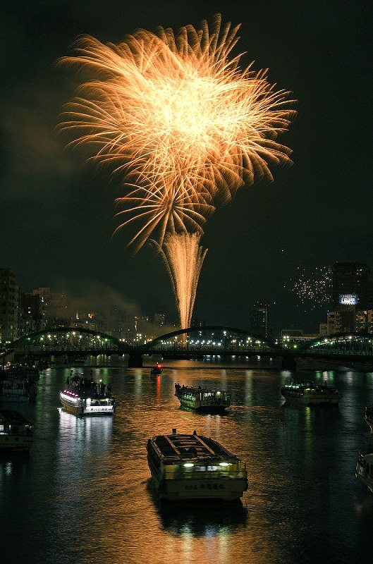 In Photos: Fireworks light up Tokyo skies over Sumida River - The Mainichi