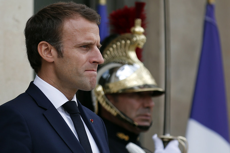 French president pushes for new changes as criticism grows - The Mainichi