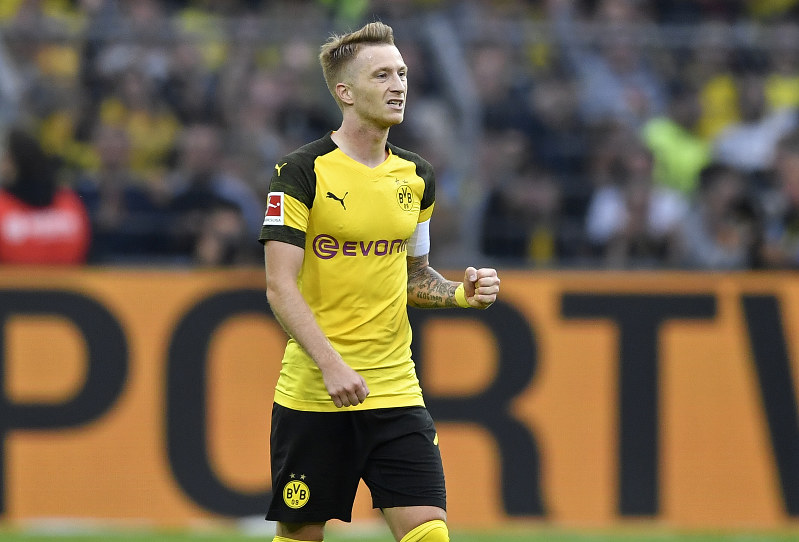 Bundesliga: Reus reaches 100 goals as Dortmund beats Leipzig 4-1 - The ...