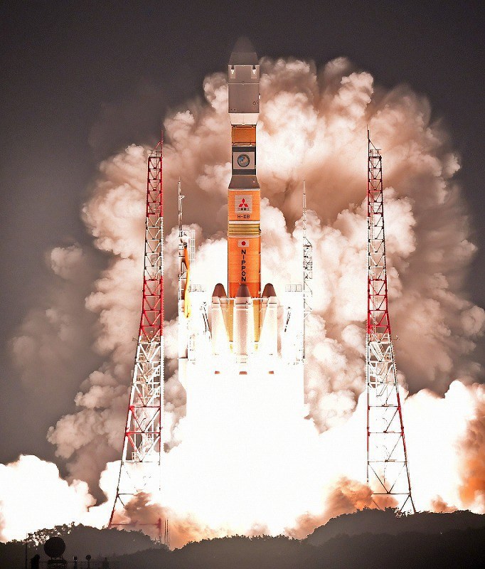 In Photos: Japan launches rocket to deliver supplies to ISS - The Mainichi