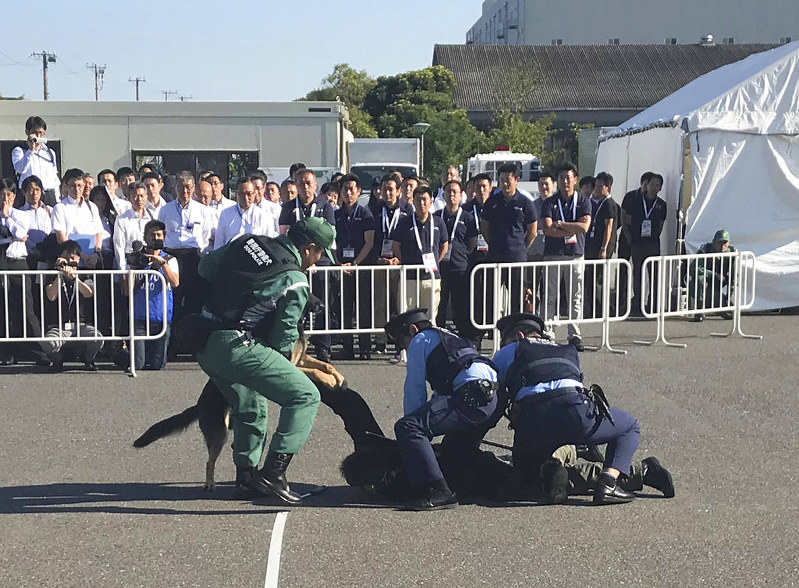 Tokyo Olympic organizers conduct security tests with police - The Mainichi