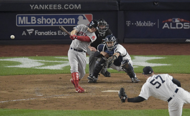 MLB: Holt 1st with postseason cycle, Red Sox rout Yankees 16-1 - The ...