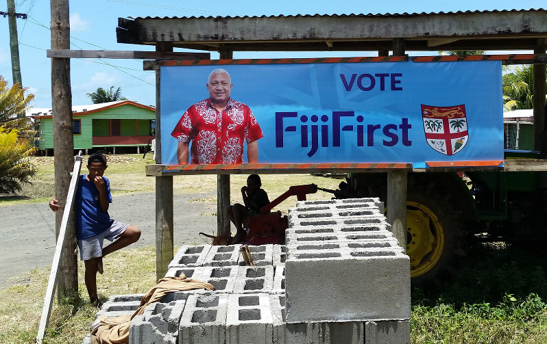 Former coup leaders battle for control in Fiji election - The Mainichi