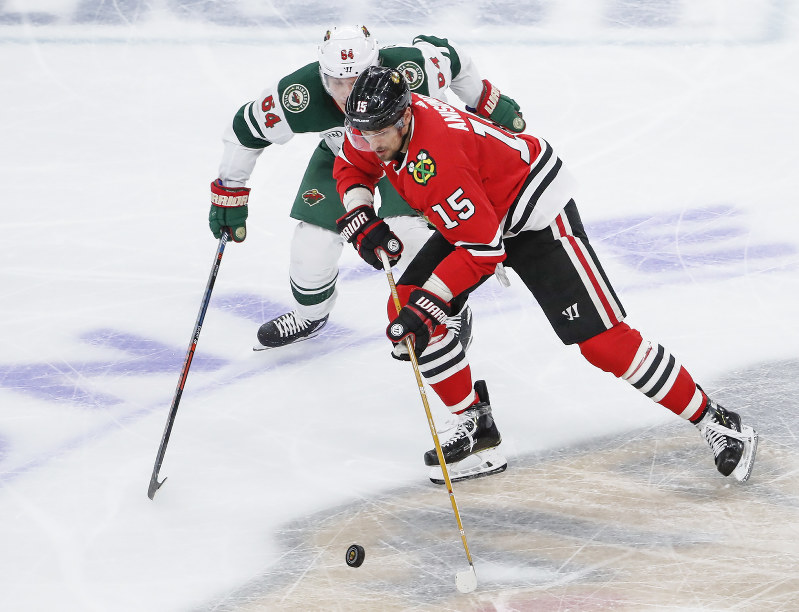 NHL: Blackhawks build early lead, beat Wild 3-1 - The Mainichi