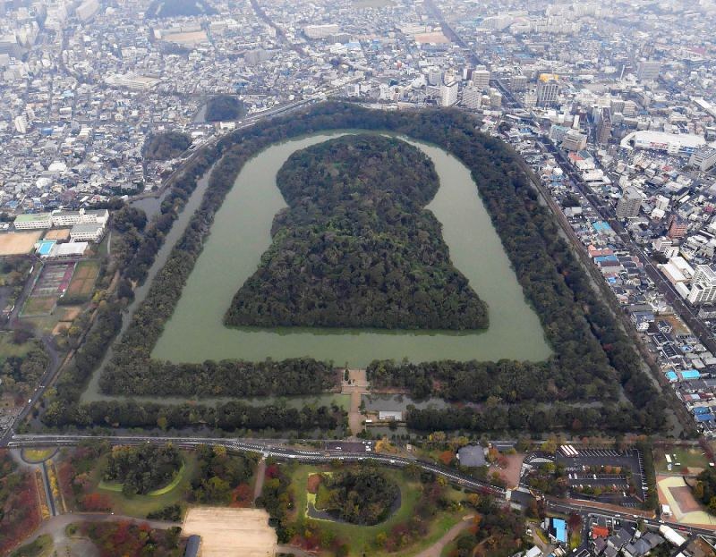 In Photos: Stone pavement found at Japan's largest ancient tomb - The ...
