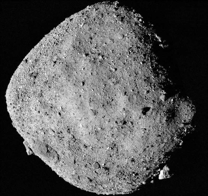 NASA's first look: Tiny asteroid is studded with boulders - The Mainichi