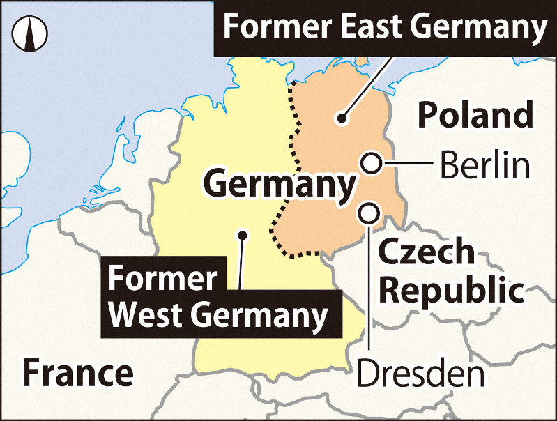 Walls of the World: Berlin, front line of the Cold War between East and ...