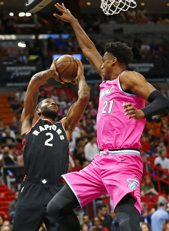 Raptors top Heat 106-104, improve NBA's best record - The Mainichi