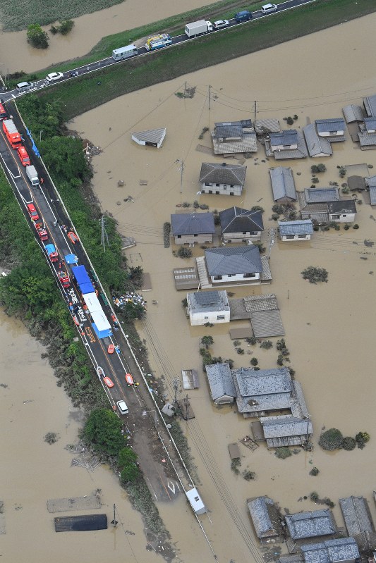38% of evacuation centers in central Tokyo, 20 major cities in expected ...