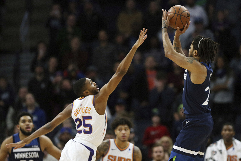NBA: Derrick Rose lifts Timberwolves past Suns, 116-114 - The Mainichi