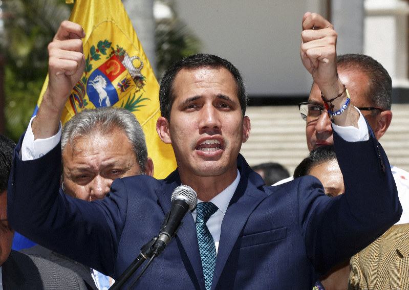 EU nations endorse Venezuela opposition leader over Maduro - The Mainichi