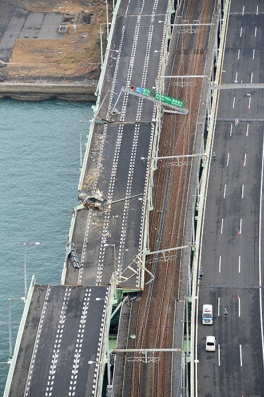 Replacement work begins on Kansai airport bridge damaged by typhoon ...