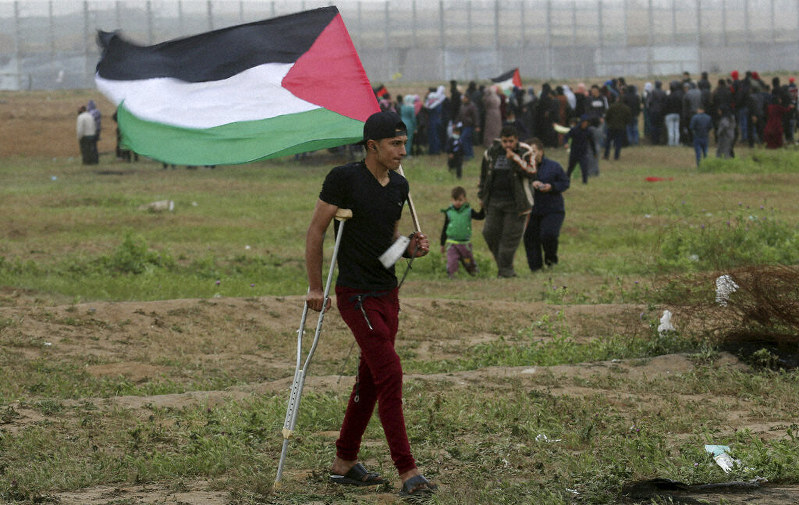 Rockets from Gaza Strip hit Israel; 4 die at border protest - The Mainichi