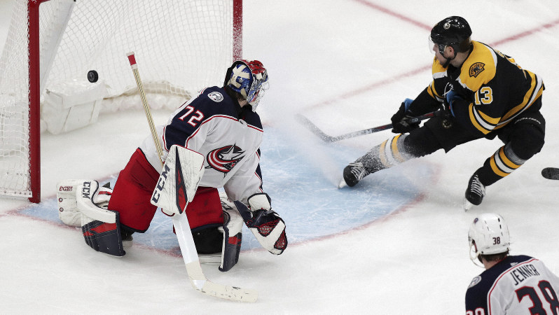 NHL: Coyle scores twice, Bruins beat Blue Jackets 3-2 in OT - The Mainichi