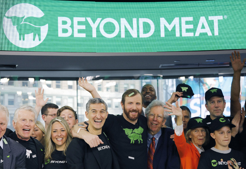 Beyond Meat fattens up as shares more than double in IPO - The Mainichi