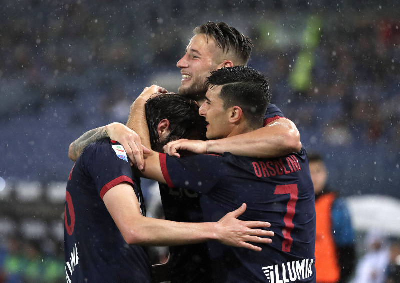 Soccer: Bologna draws 3-3 at Lazio to secure Serie A safety - The Mainichi