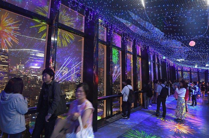 In Photos: Sky-high illumination, summer scenes liven up Tokyo Tower ...