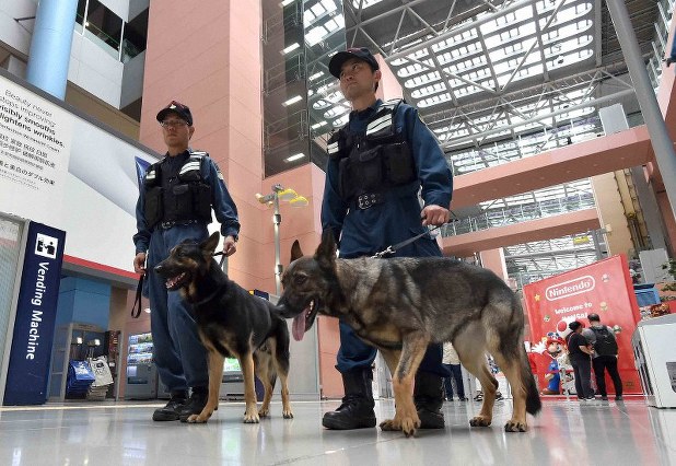 In Photos: Sniffer dogs boost security ahead of Osaka G-20 meet - The ...