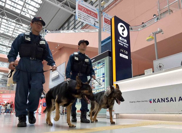 In Photos: Sniffer dogs boost security ahead of Osaka G-20 meet - The ...