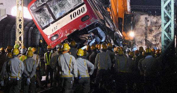 Moments before Yokohama train hit truck revealed amid questions over ...