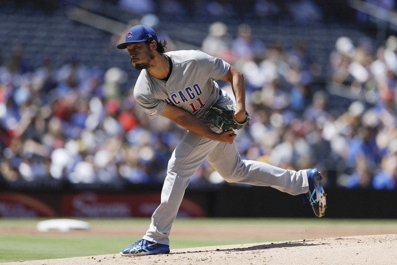 MLB: Darvish fans 14, Cubs beat Padres 4-1 to keep wild-card pace - The ...